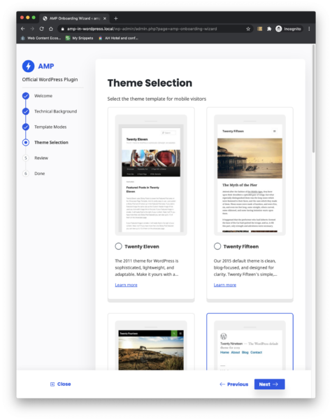 Reader Mode – AMP for WordPress