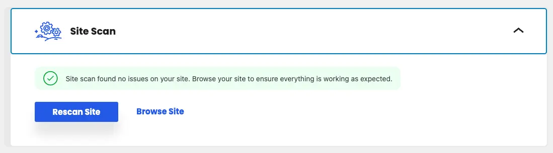 Site Scan – AMP for WordPress